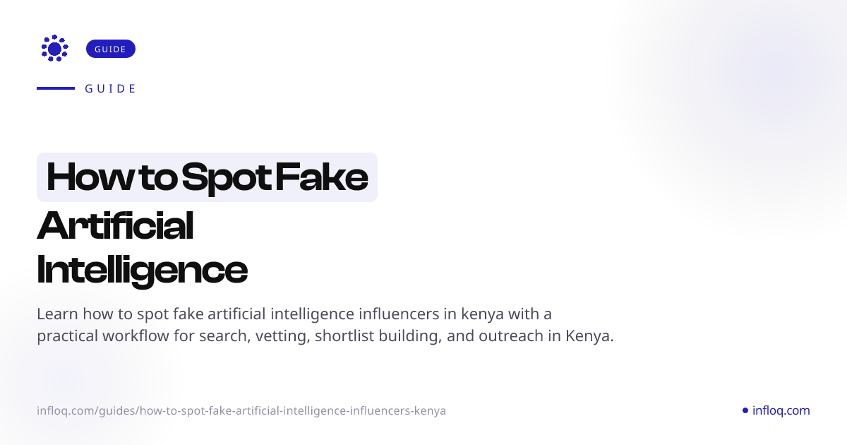 How to Spot Fake Artificial Intelligence Influencers in K...
